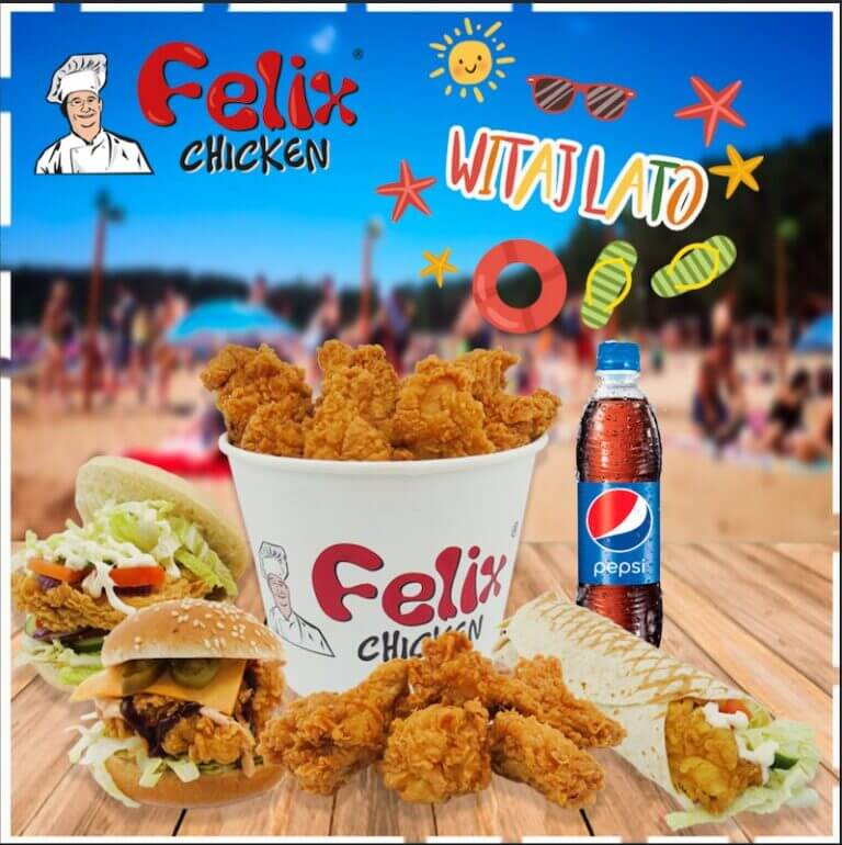 Jesteś gotowy na lato? Bo nasz Felix Chicken tak!