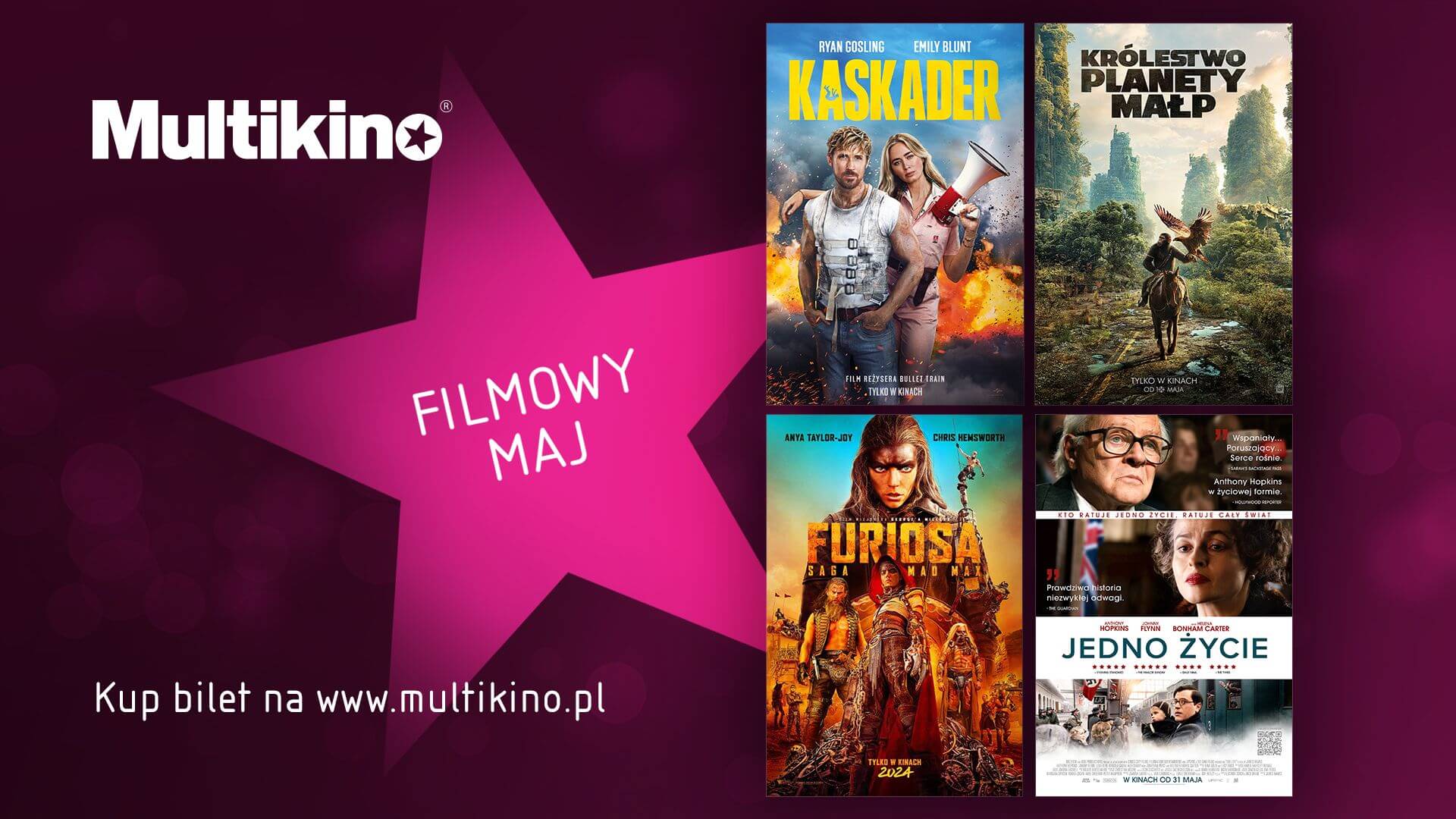 Filmowy maj w Multikinie